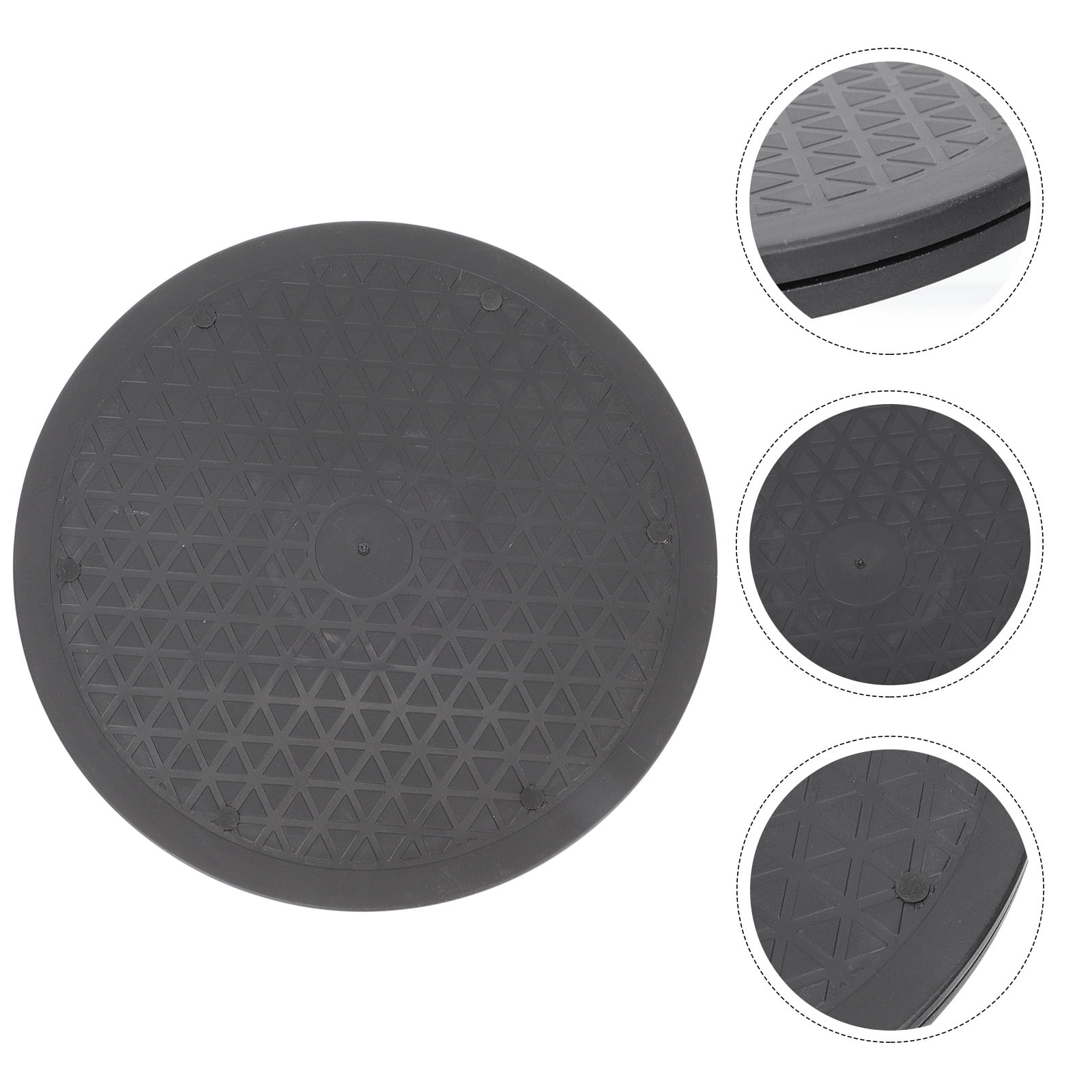 UPGRATOR Rotating Movable Tray ABS 1Pack 9.8x9.8in Simple Structure for ...