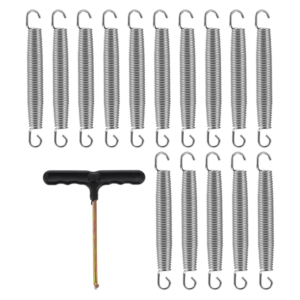 HEMOTON Spring with Drag Hook Portable Trampoline Springs Replacement ...