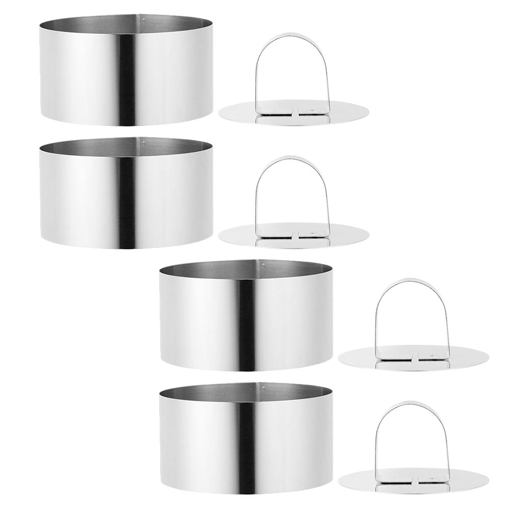 HEMOTON Stainless Steel Cake Molds for Kitchen Baking Suitable for ...