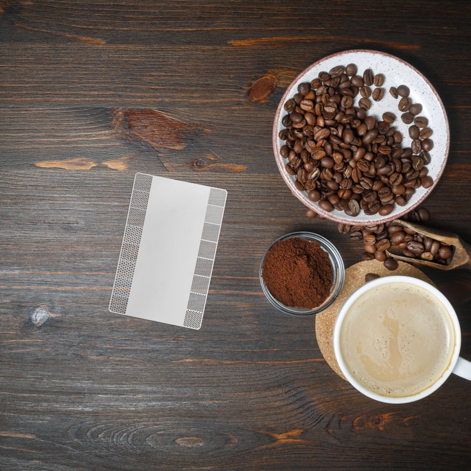 HEMOTON Stainless Steel Espresso Bean Powders Measuring Tool Ground ...