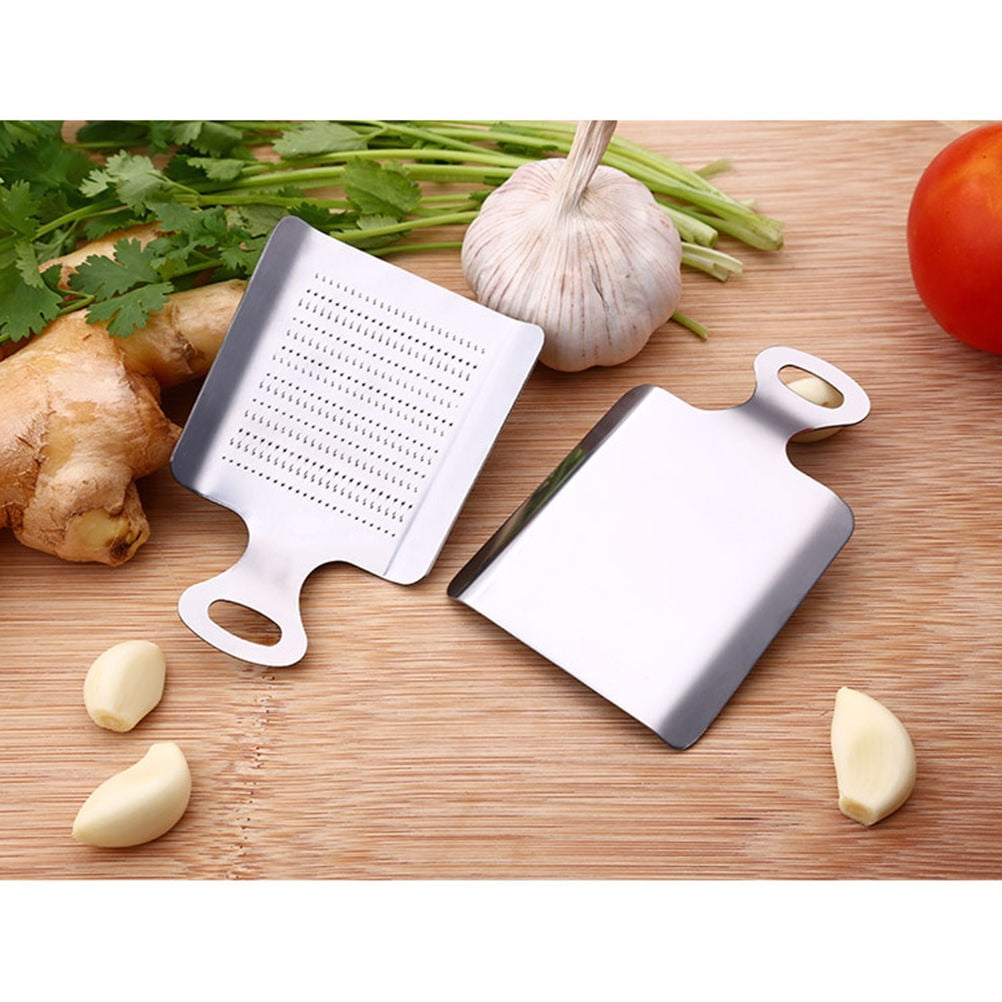 HEMOTON Stainless Steel Ginger Shredder and Garlic Grater Kitchen Tool ...