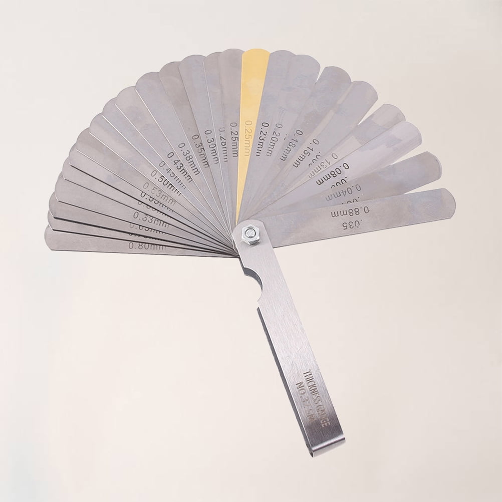 HEMOTON Stainless Steel Guitar String Gap Ruler Set 32 Pieces for ...