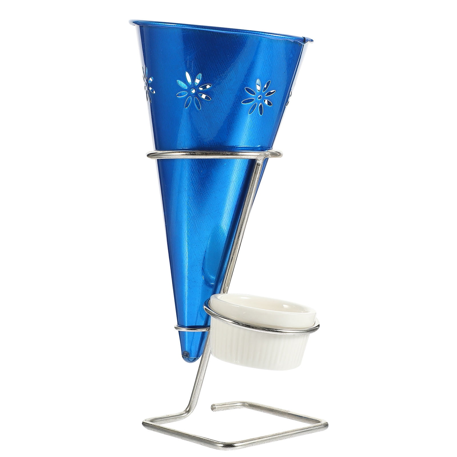 HEMOTON Stainless Steel Ice Cream Cone Holder for Storage Assorted ...