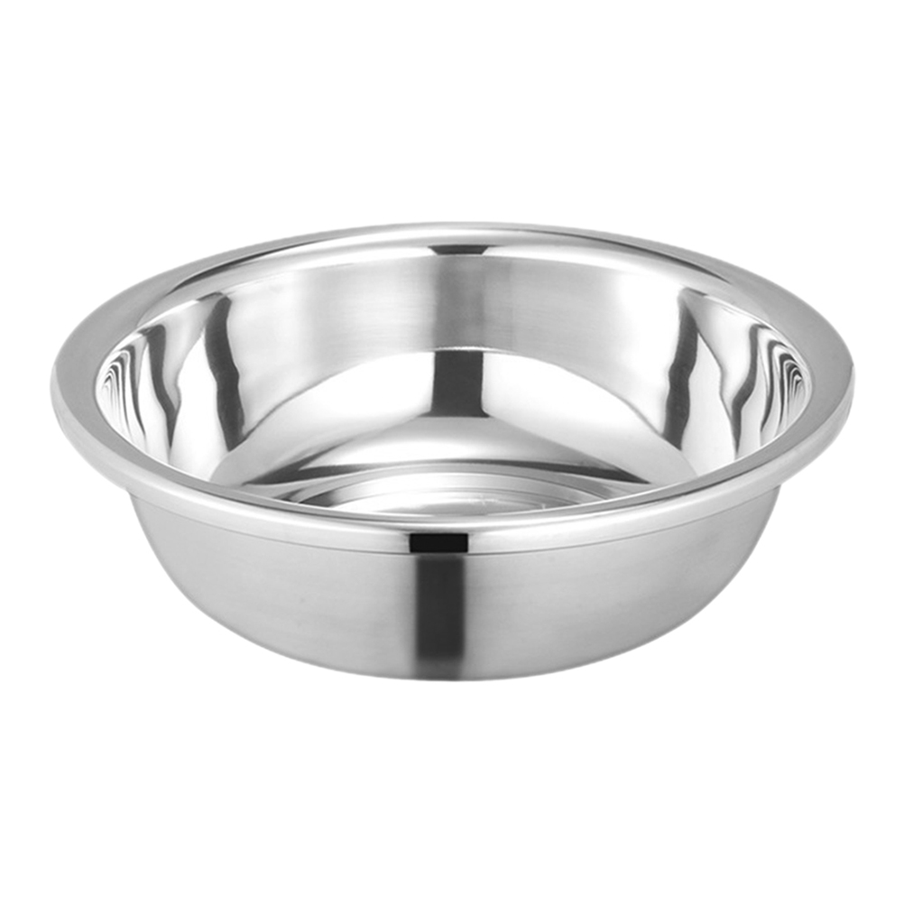HEMOTON Stainless Steel Prep Metal Mixing Bowl Kitchen Washing Basin ...