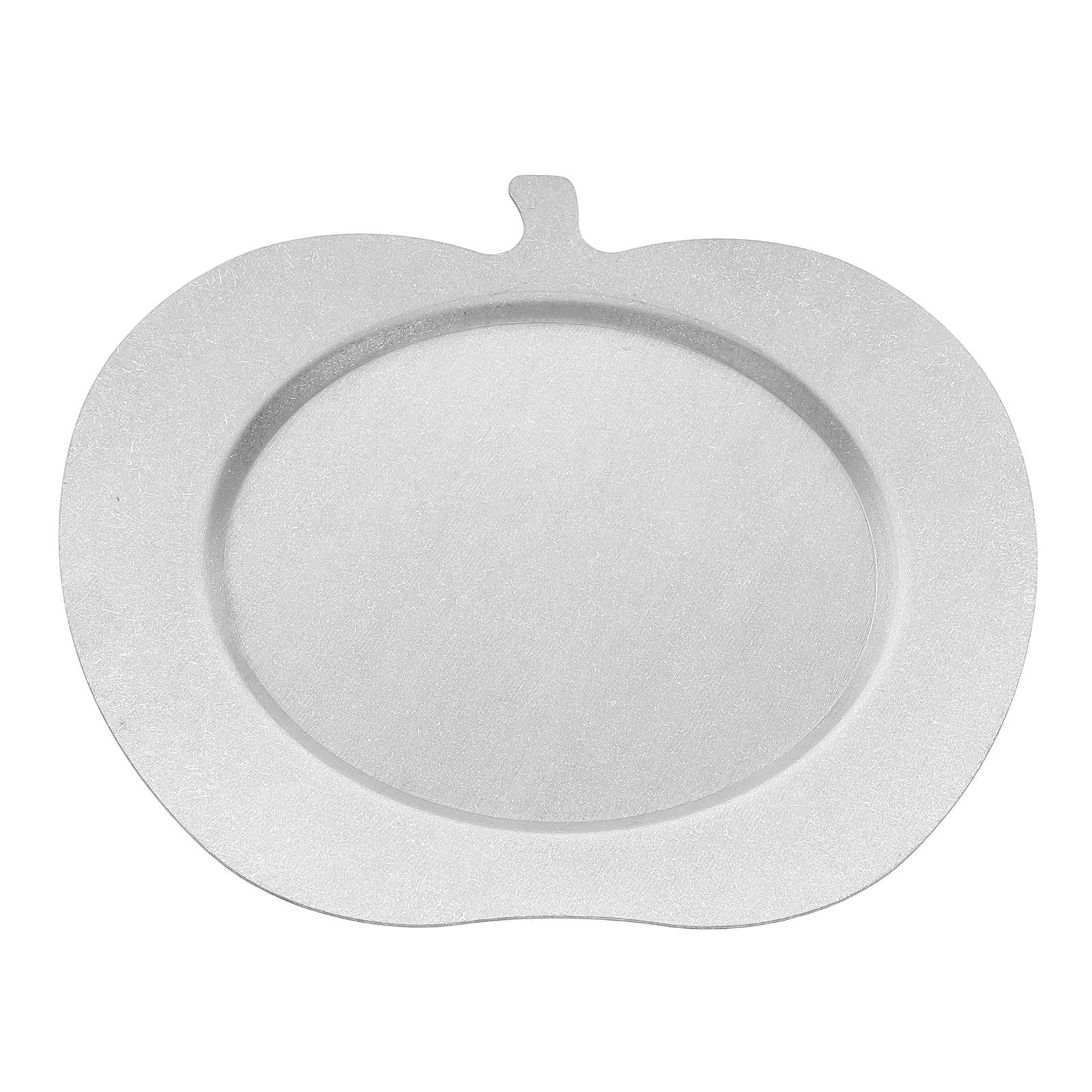 HEMOTON Stainless Steel Retro Food Plate Multi-Use Serving Tray Metal ...