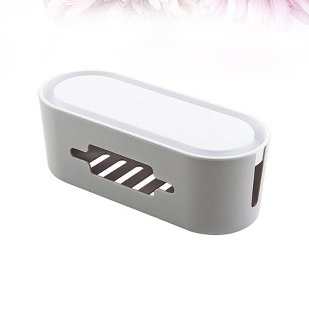 HEMOTON Strip Wire Container Power Cord Hub Cable Management Box Living ...