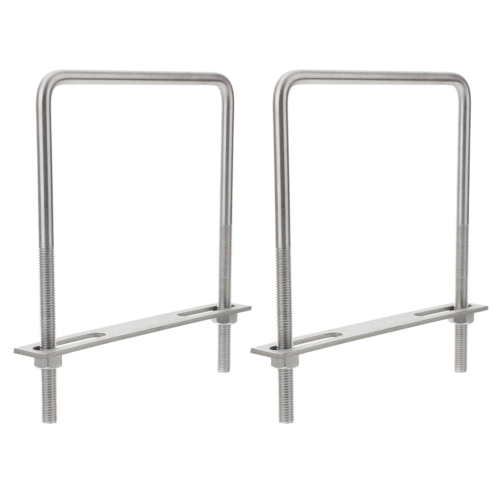 HEMOTON Sturdy Stainless Steel U Bolt for Machine with Square Design ...