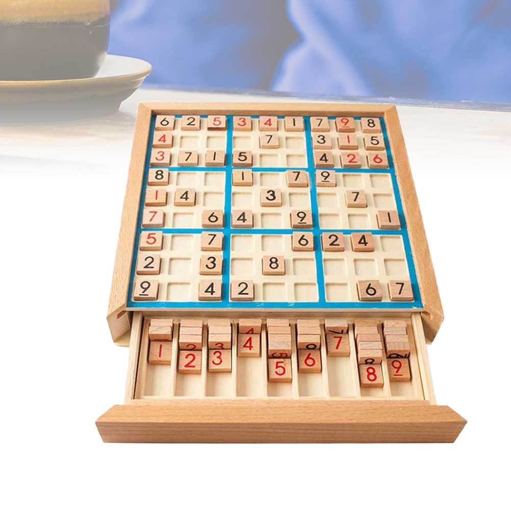 HEMOTON Sudoku Educational Game for Kids Playing Blue Plastic ...