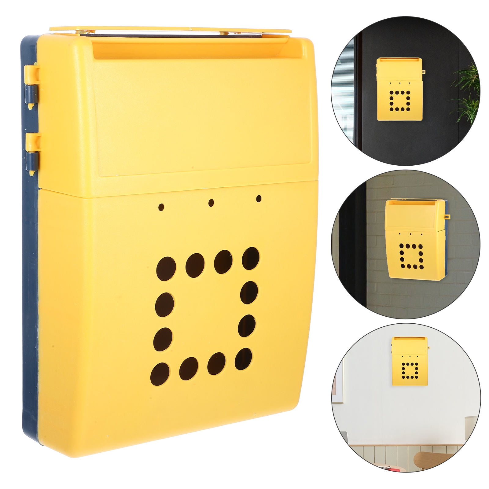 HEMOTON Wall-Mounted Suggestion Box, Letter Box, Box for Feedback and ...