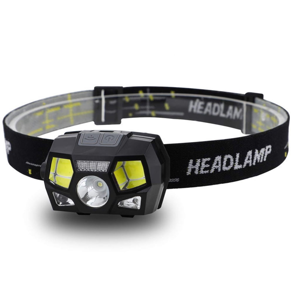 DEEPCRAFF Headlamp Ipx4 Waterproof Black Reading 2Pcs 2.4*1.8in ...