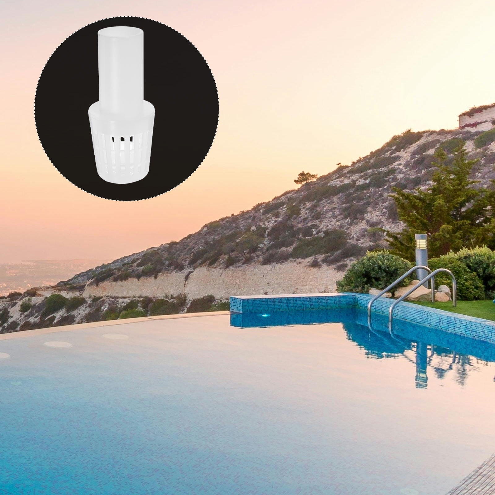 HEMOTON Swimming Pool Drain Valve Filter Screen Cap Water Outlet ...