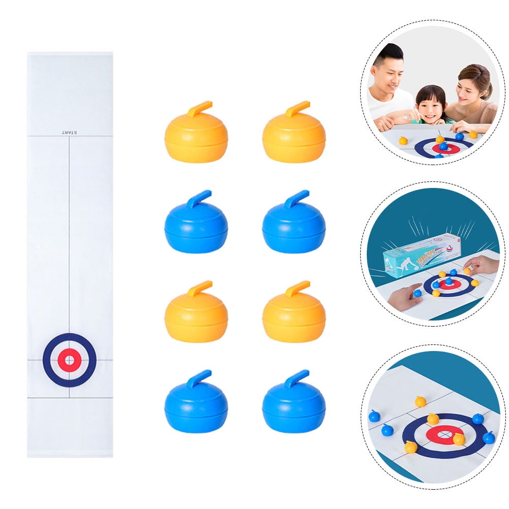 HEMOTON Table Curling Travel Sized Game Toy Set - Walmart.com