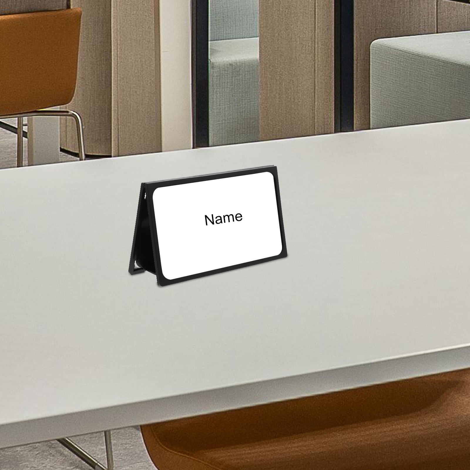 HEMOTON Tabletop Display Stand Clear Sign Holder Desktop Poster Holder ...