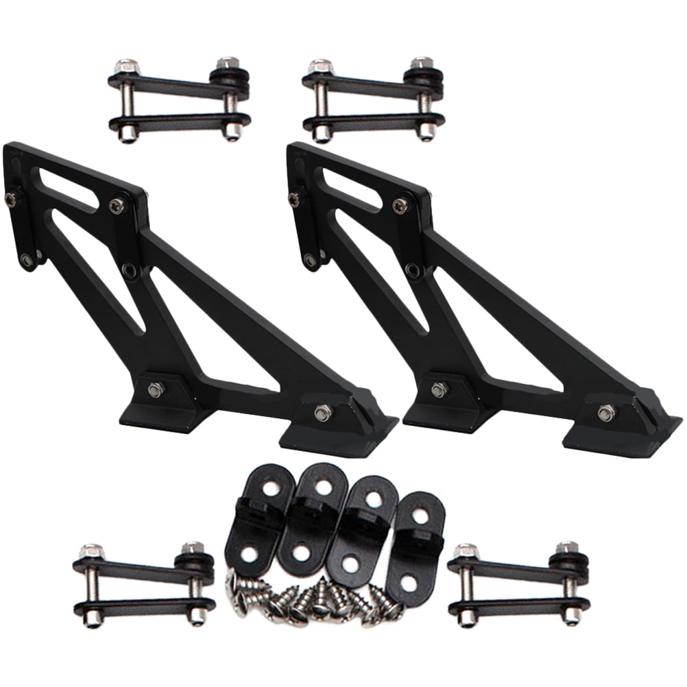 EXHUMKY Racing Tail Spoiler Legs Bracket Aluminum Alloy 1 Set 7.47X6 ...