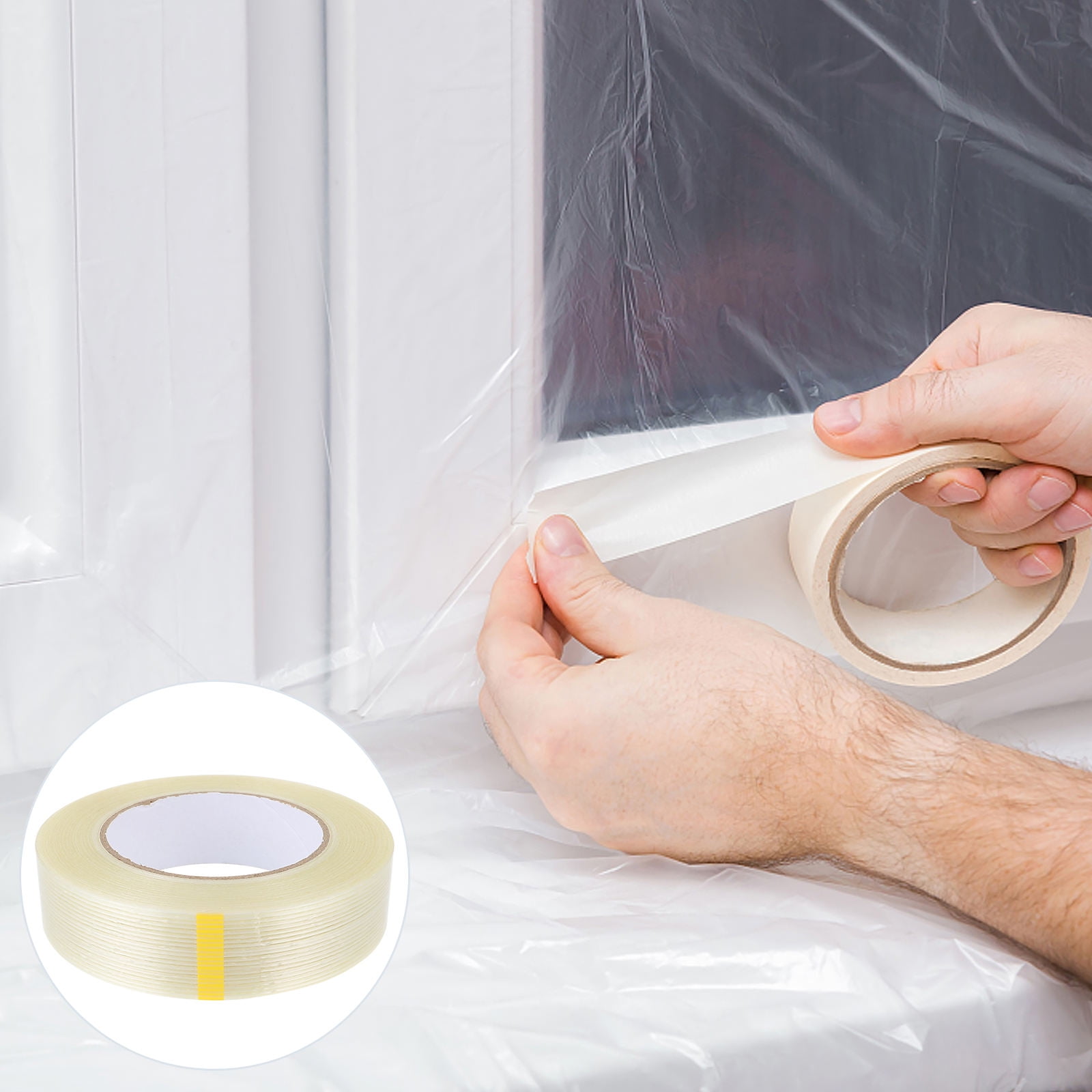 HEMOTON Tape Heavy Duty Mounting Filament Packing Fiberglass - Walmart.com