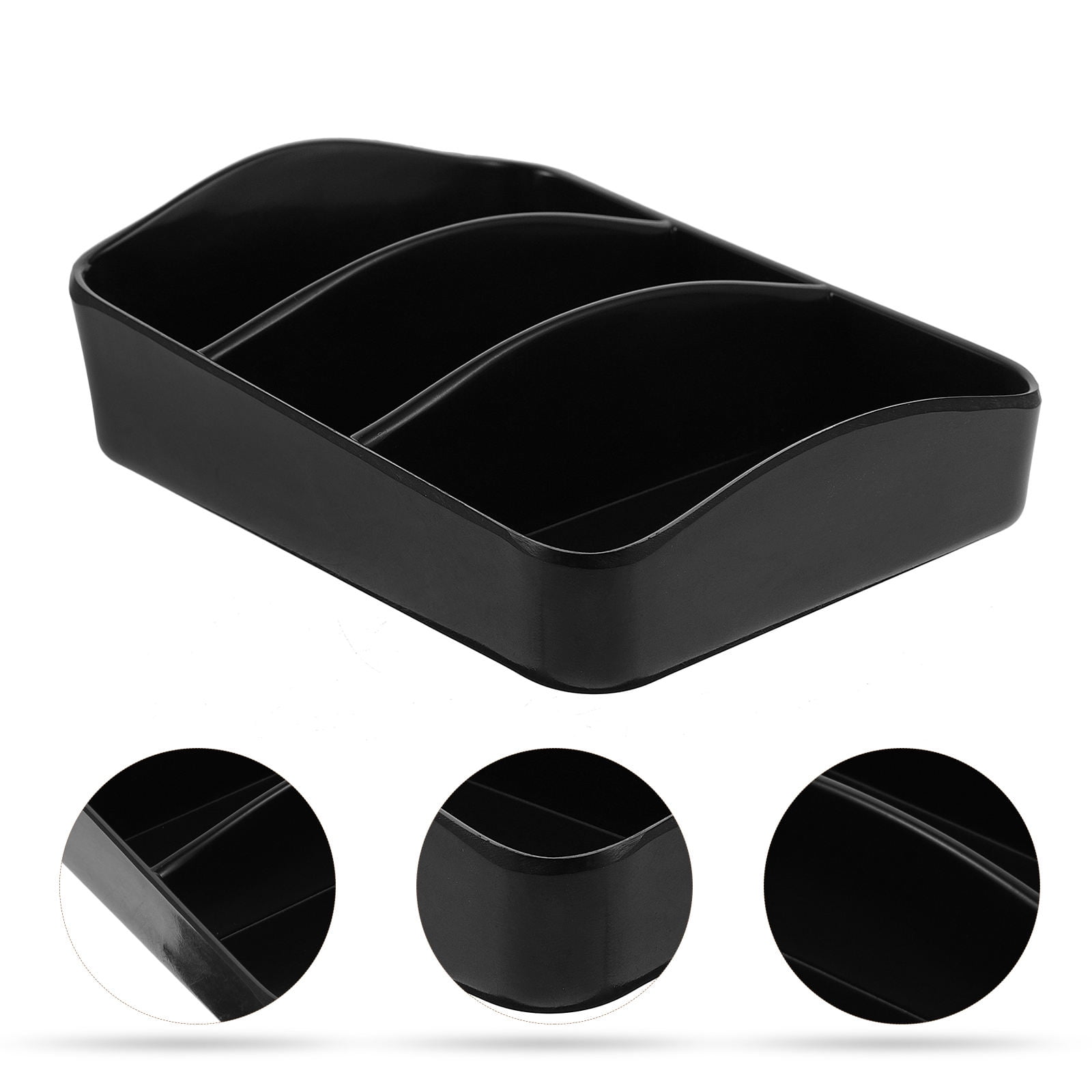 HEMOTON Tea Bag Organizer Multigrid Sugar Bag Holder Plastic Reusable ...