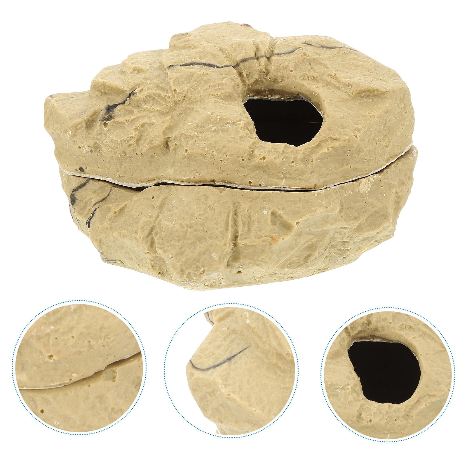 HEMOTON Terrarium Climb Cave Crawler Hiding Cave Warm Habitat S ...