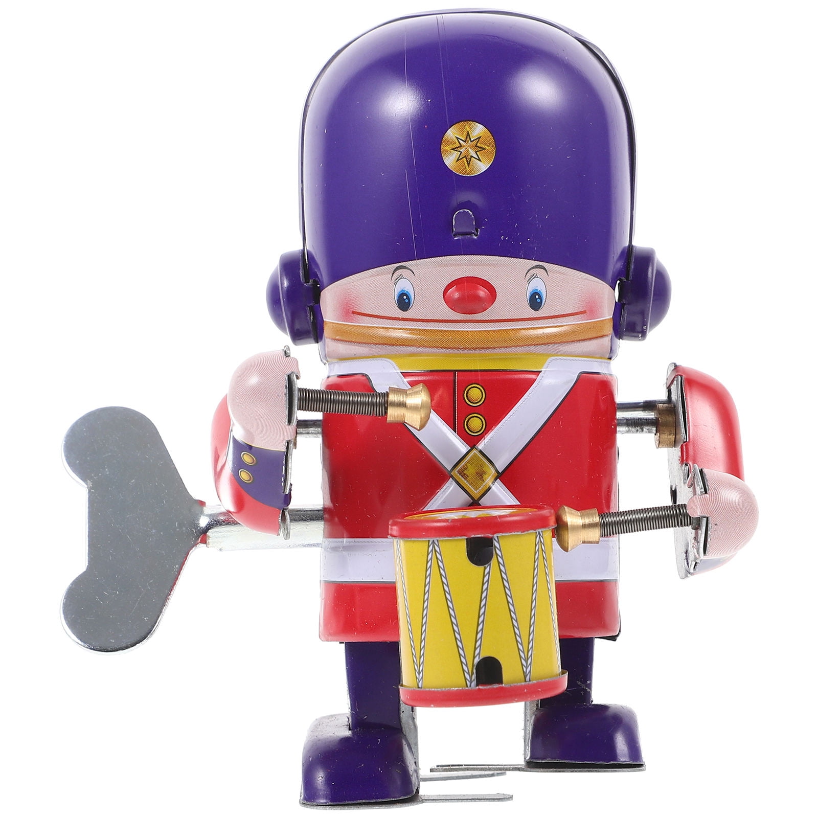 HEMOTON Tin Iron Robot Toys Portable Superb Craftsmanship Baby ...