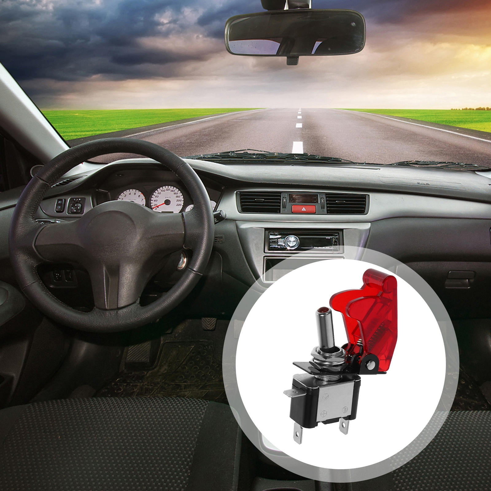 HEMOTON Toggle Switch Cover Toggle Switch Protector 12mm Decorative ...