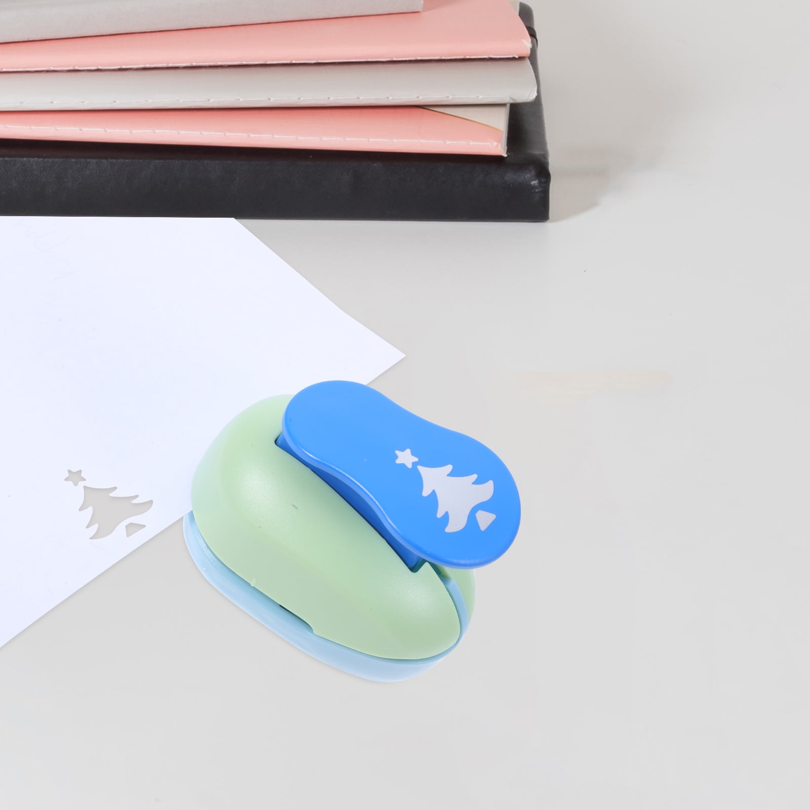 HEMOTON Tool Embossing Device Labor-saving Paper Punch Neat Paper Punch ...