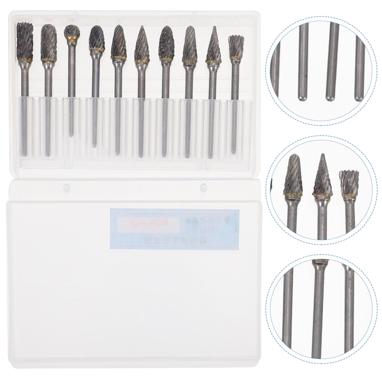 HEMOTON Tools Be Rotary File Set Steel Files Preschool Banquet ...