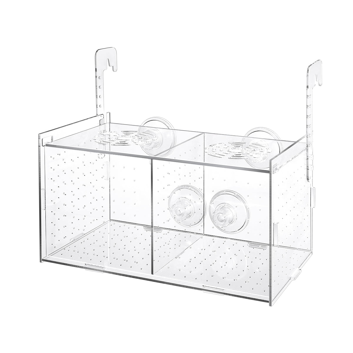 HEMOTON Transparent Acrylic Fish Breeding Tank Isolation Box Aquarium ...