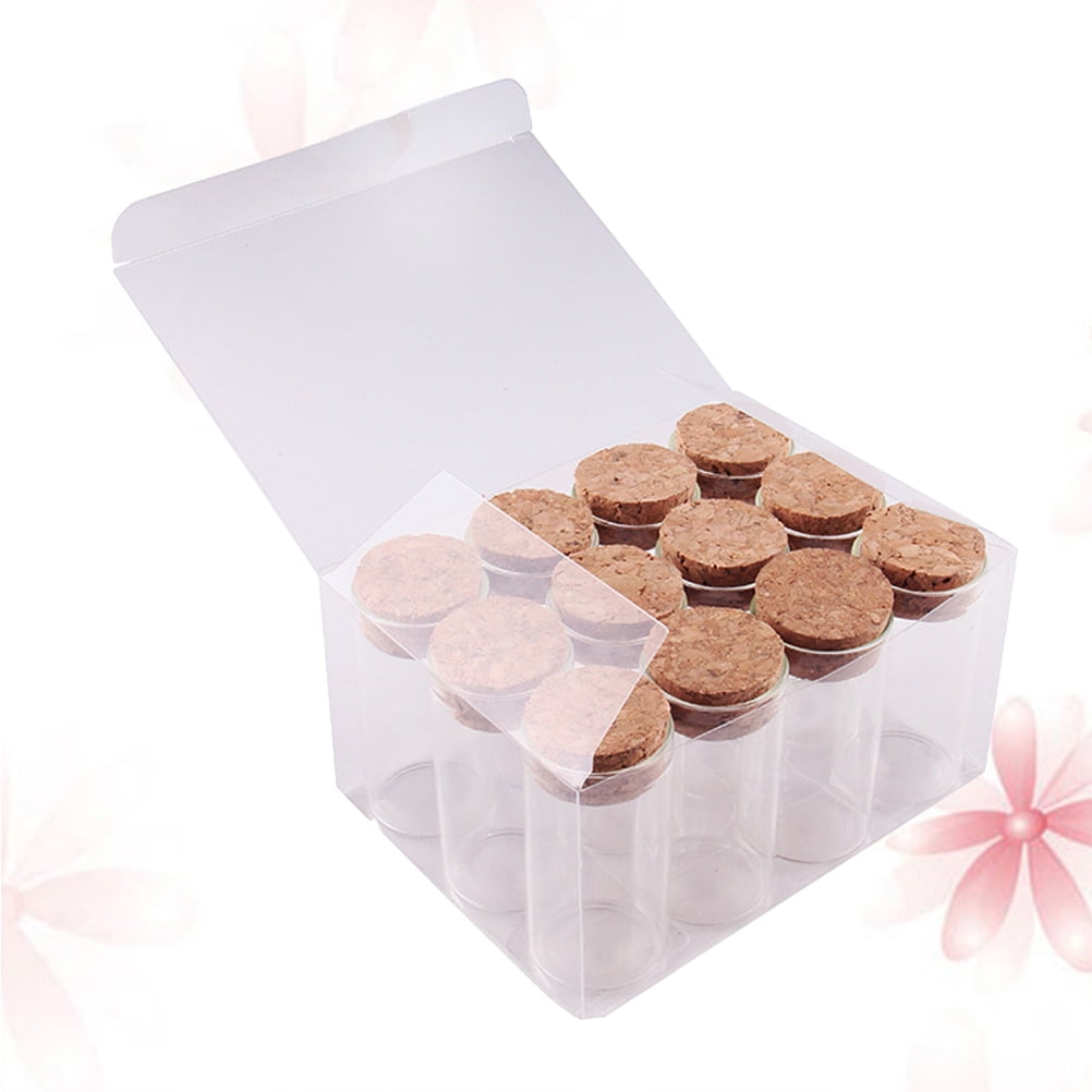 HEMOTON Transparent Glass Storage Tank for Storing Flower Tea Spices ...