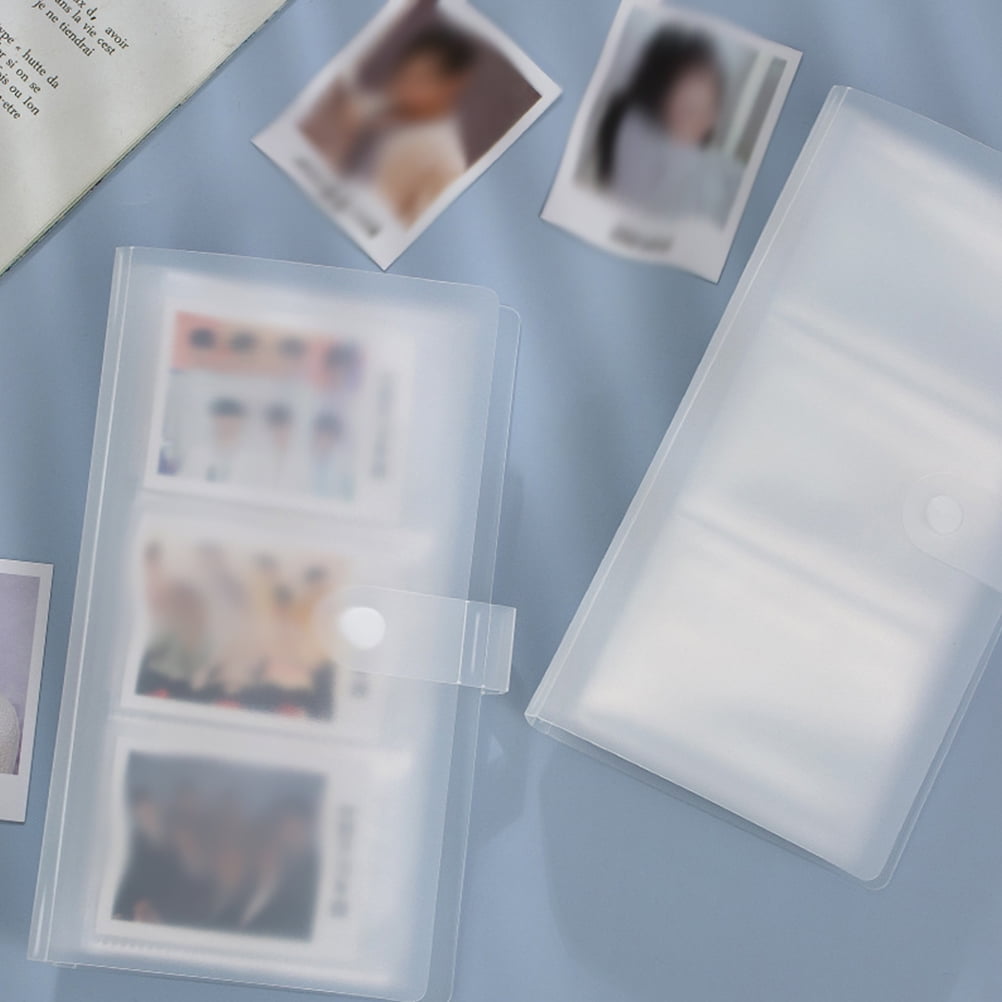 HEMOTON Transparent Plastic Photo Albums for Storage and Handy DIY ...