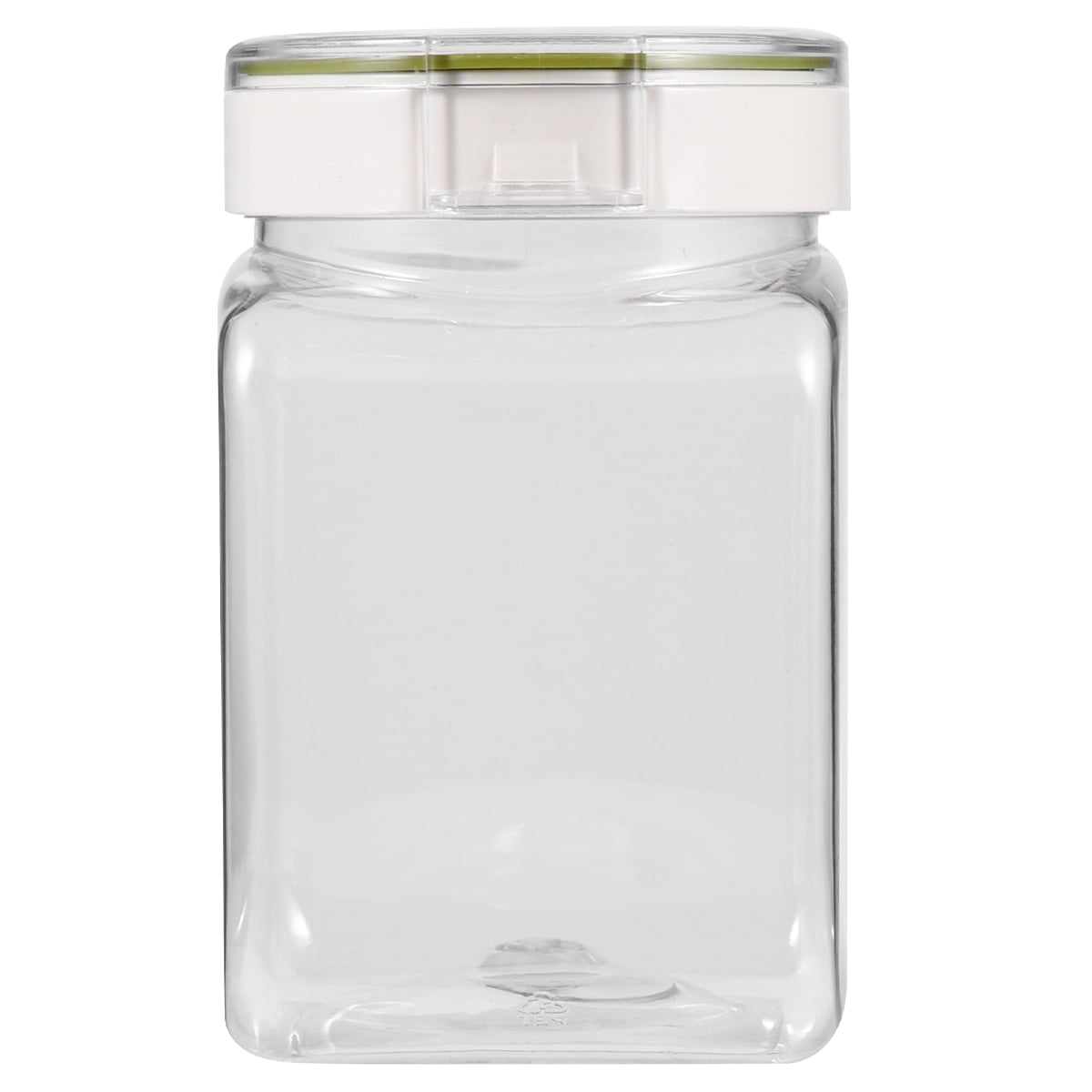 HEMOTON Transparent Plastic Sealed Canister for Storing Dry Food Coffee ...