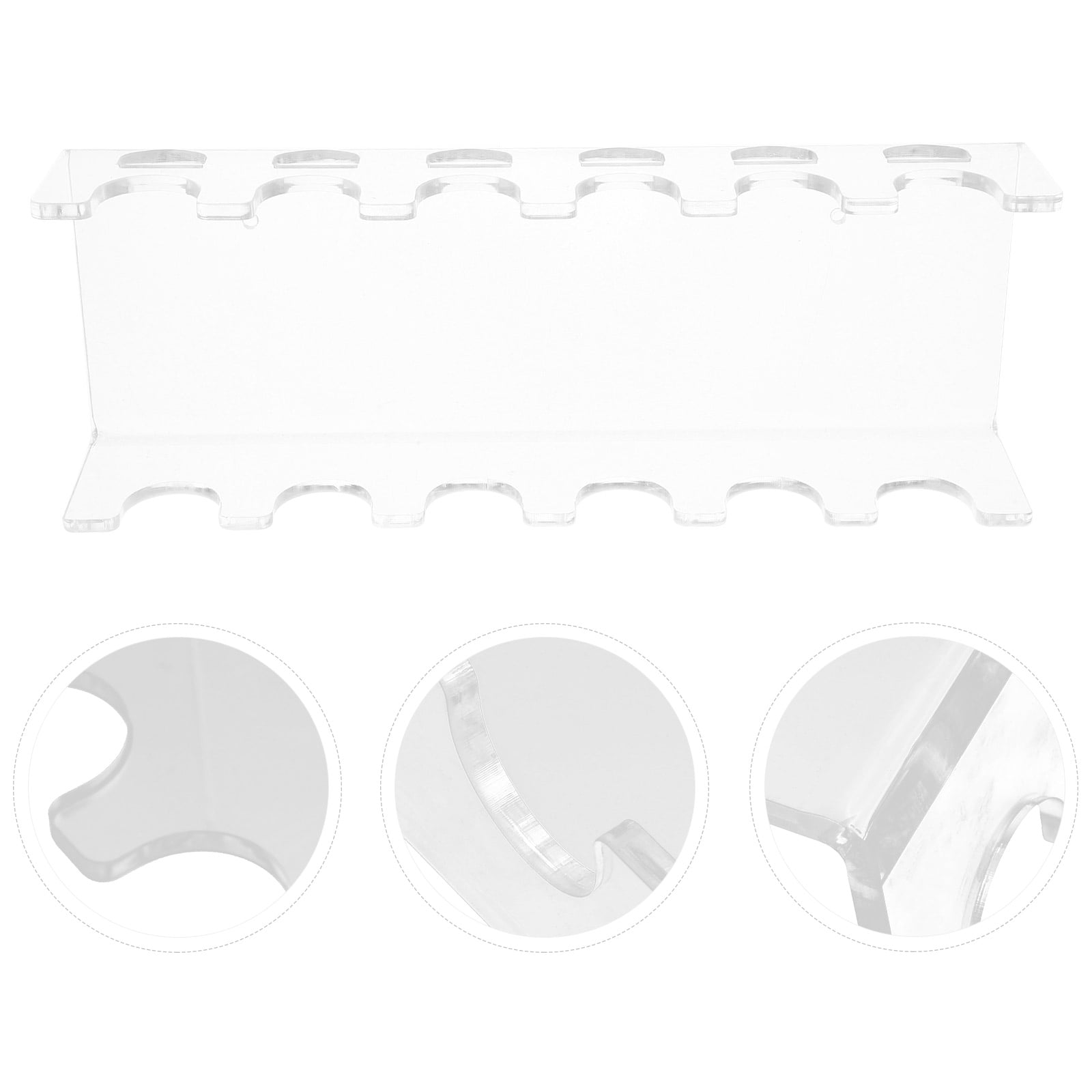 HEMOTON Trapezoidal Pipette Holder Clear Laboratory Pipette Storage And ...