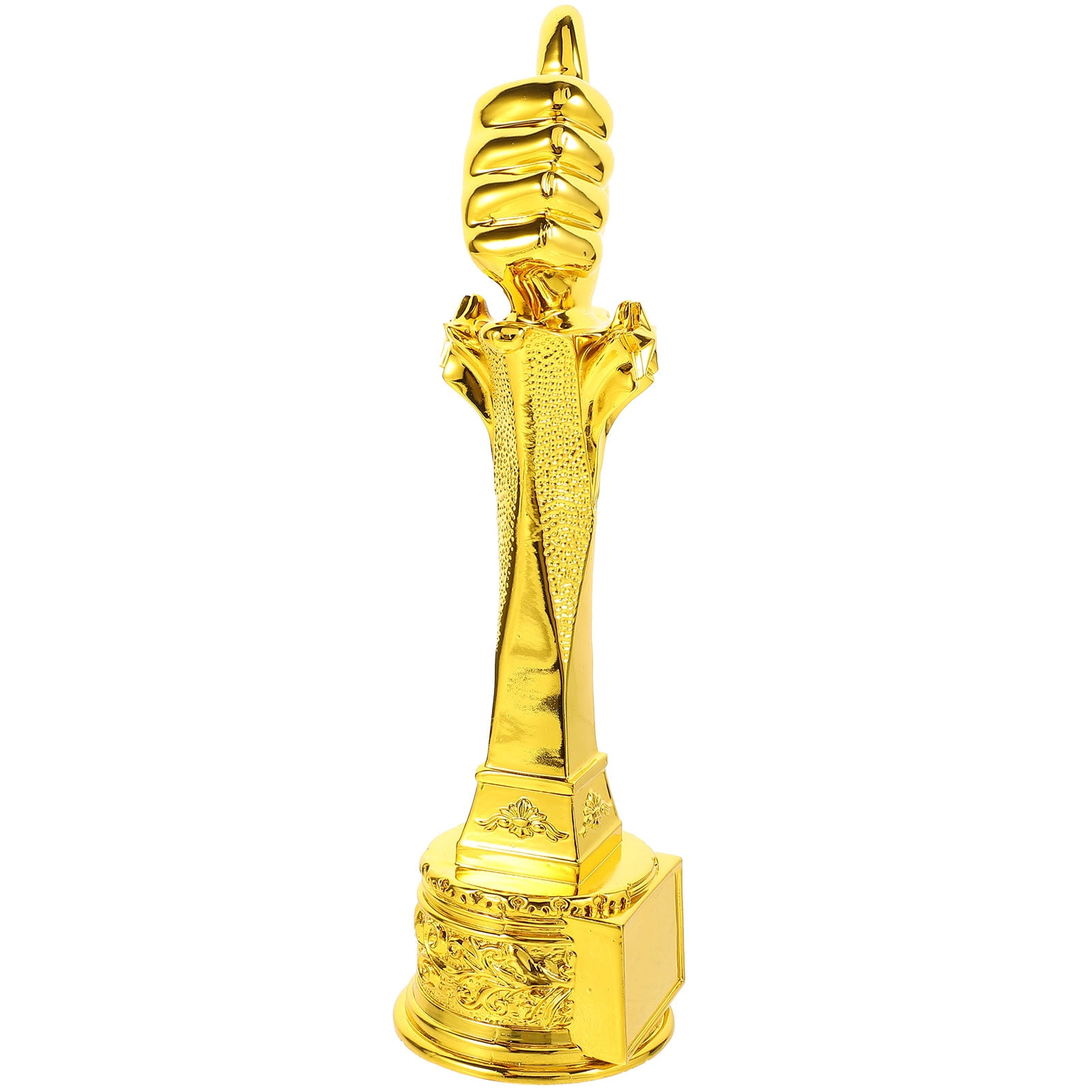 HEMOTON Trophy Props Office Desk Decor Model Trophies Awards Golden ...