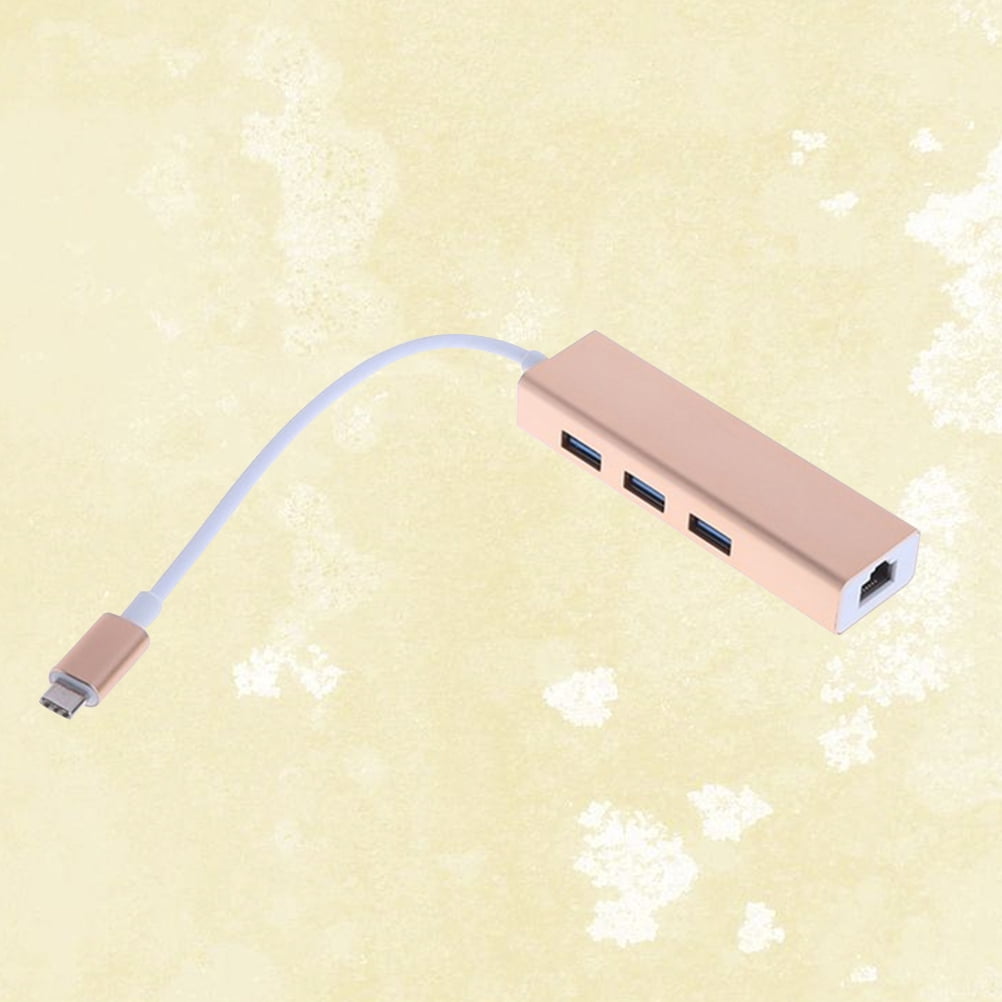 SOPOTUTU Usb C Adapter Kit Gold 1Pack Aluminum - Walmart.com