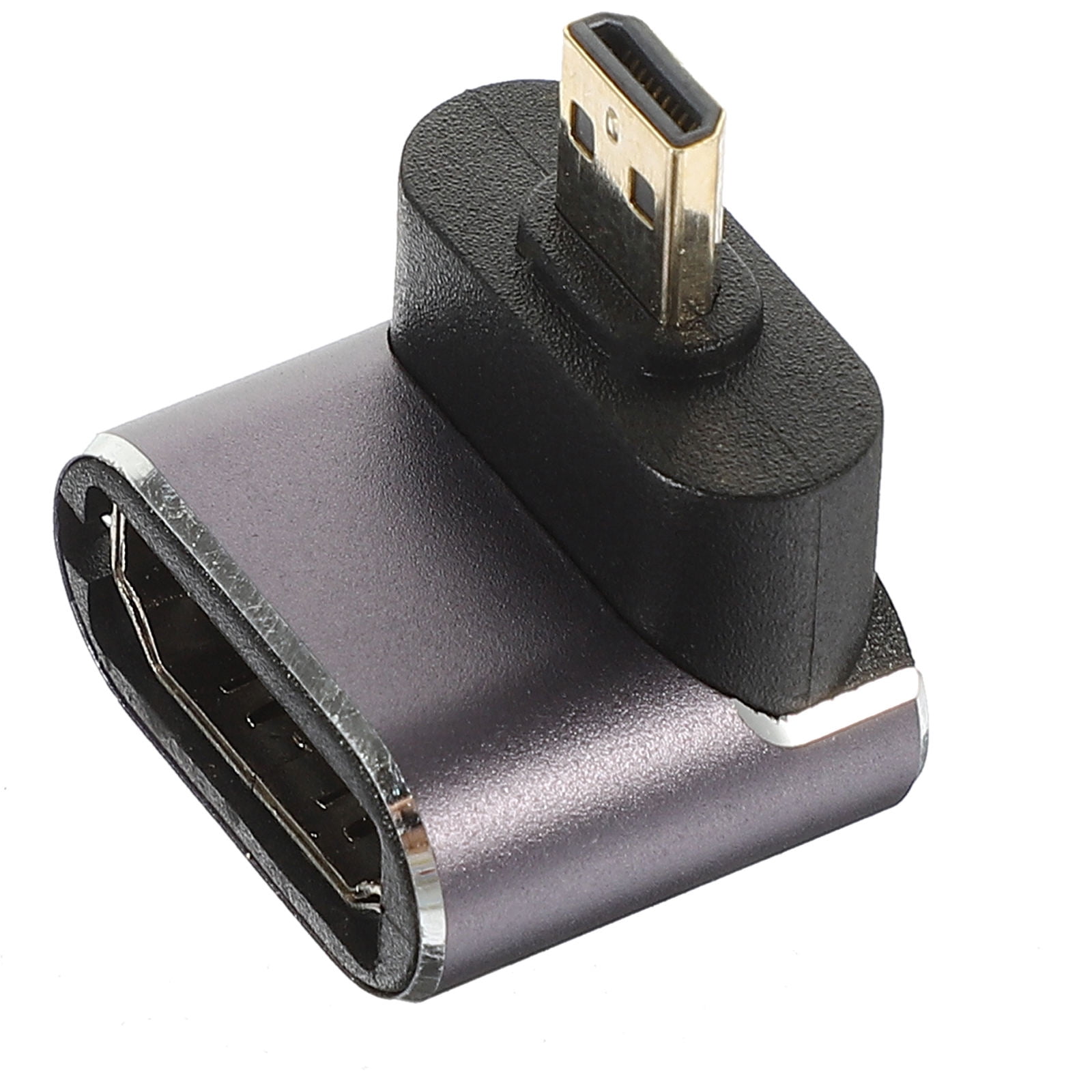 HEMOTON Video Connector Adapter Female Projector Right Angle - Walmart.com