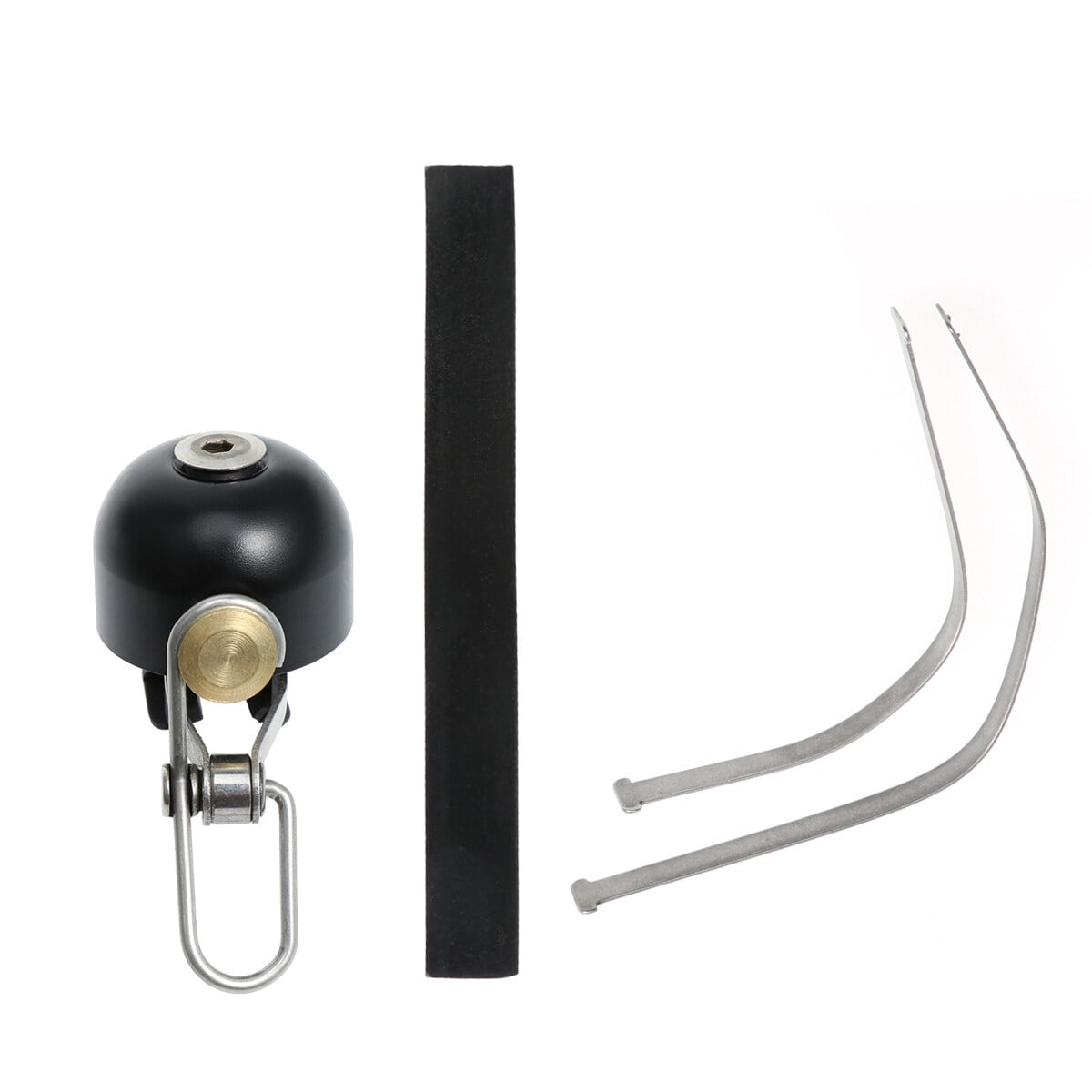 SOPOTUTU Small Bike Bell for Handlebars Adult Cyclist Style Black ...