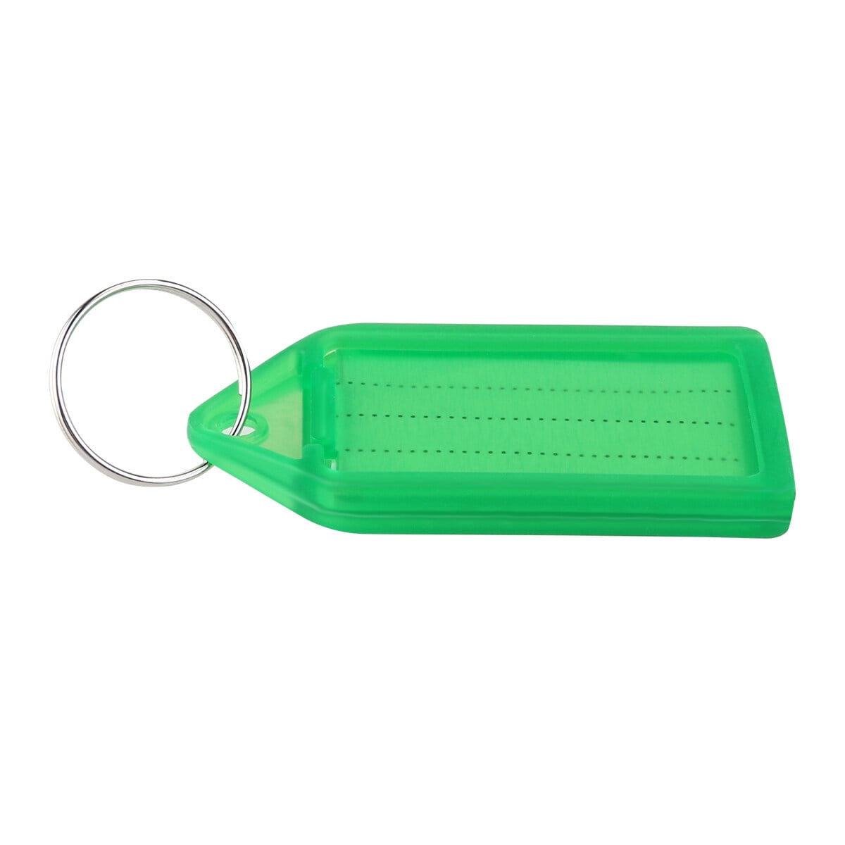 HEMOTON WINOMO 60pcs Multi-color Plastic Key Fobs Luggage ID Tags ...