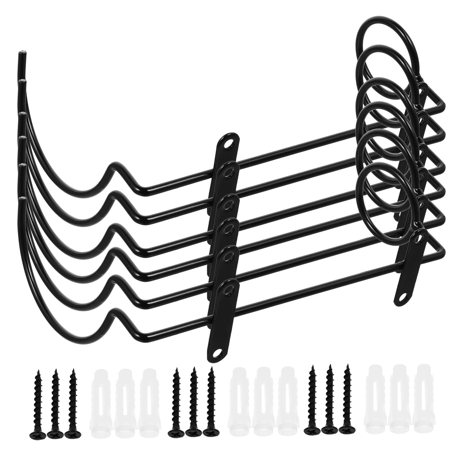 HEMOTON Wall Mounted Wine Rack Made of Strong Iron for Storage in ...