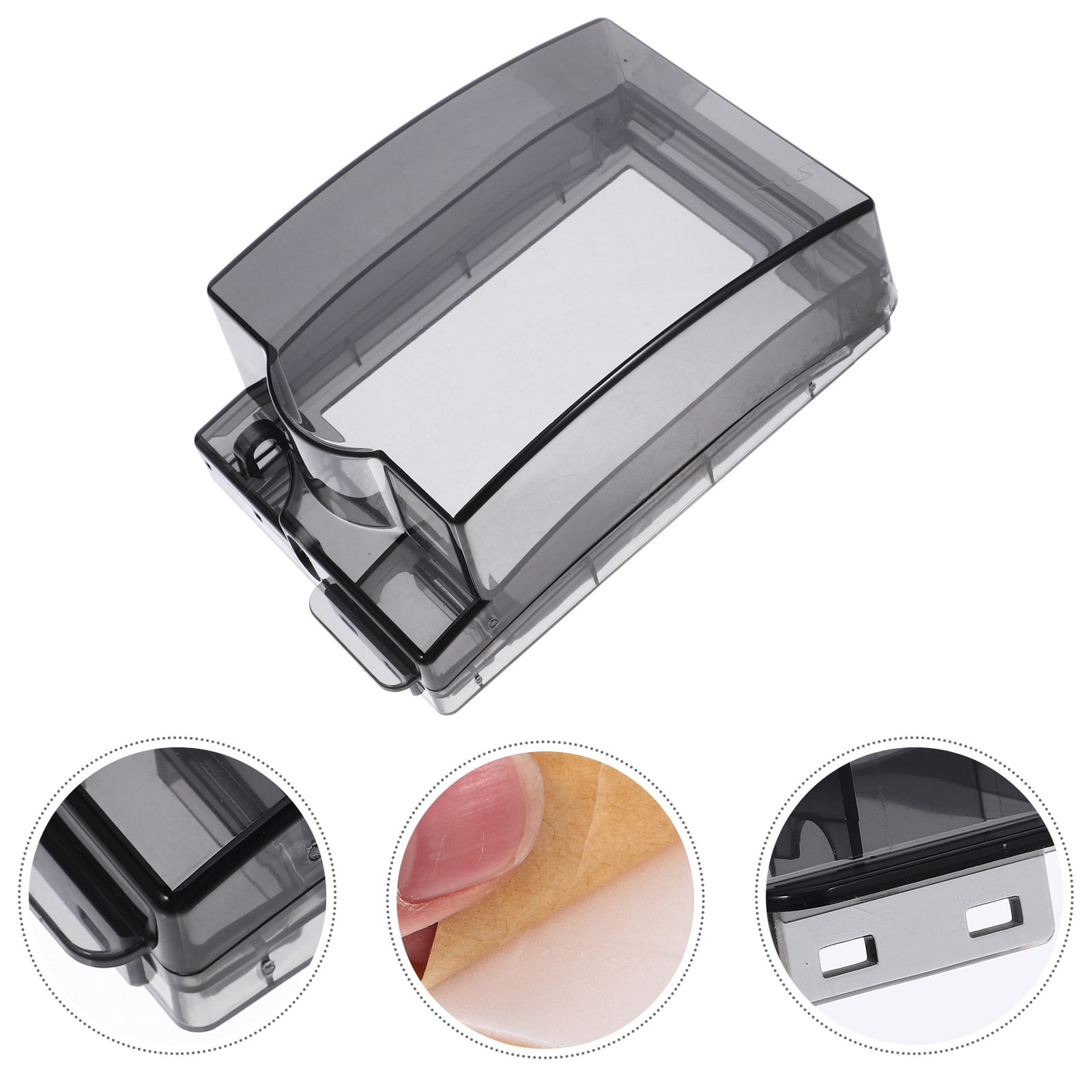HEMOTON Wall Socket Cover Outlet Protective Cover for Bathroom 1 Set ...