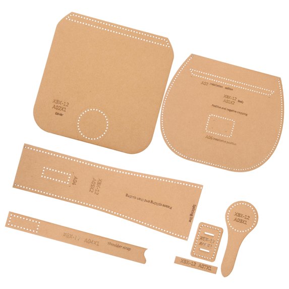 HEMOTON Wallet Template Coin Purse DIY Shoulder Bag Patchwork Templates ...