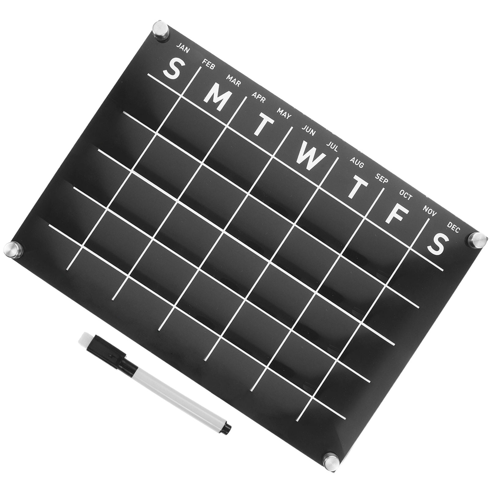 HEMOTON Washable Acrylic Note Board Desktop Message Board Student 29 ...