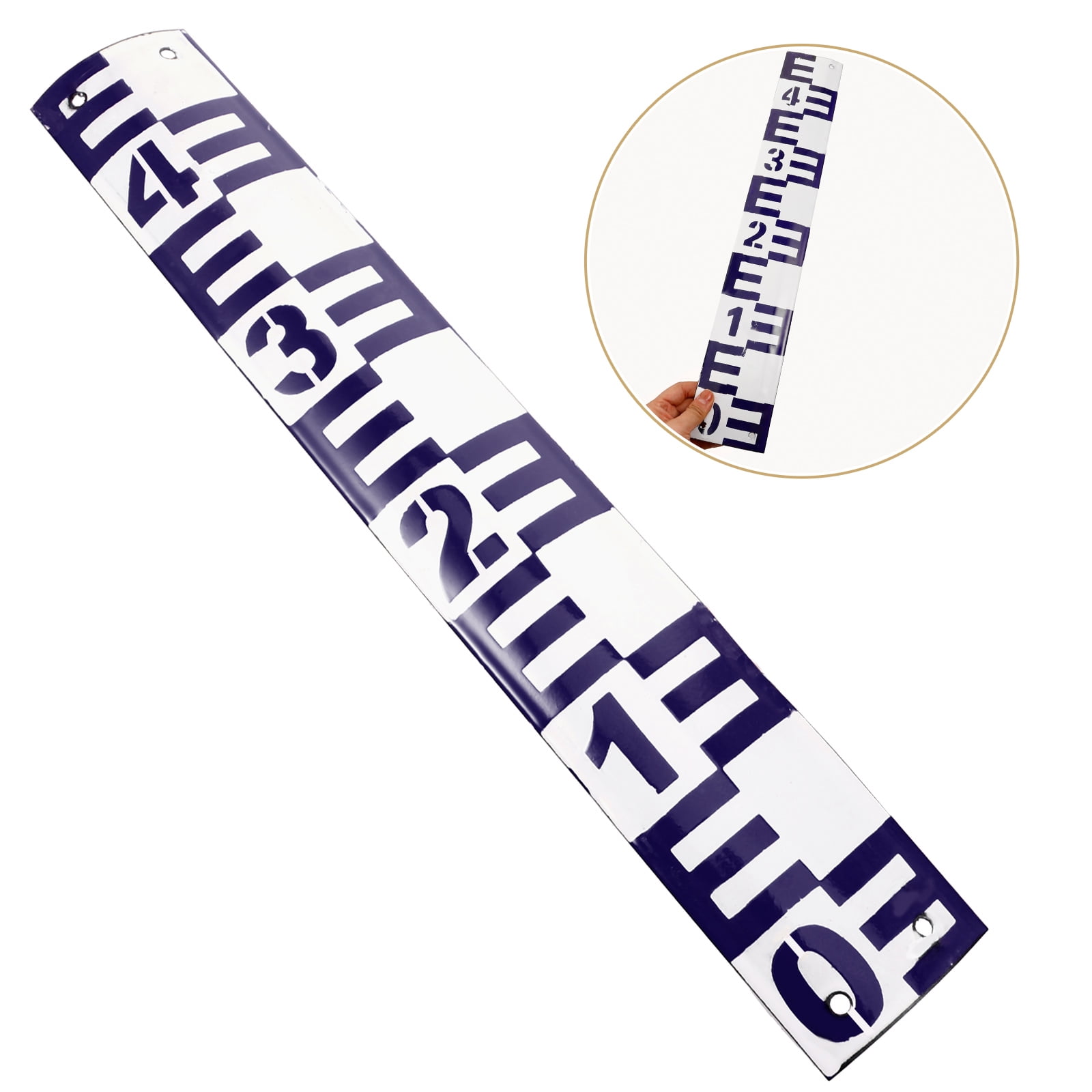 HEMOTON Water Depth Measuring Tool Water Level Scale Scale Observation ...