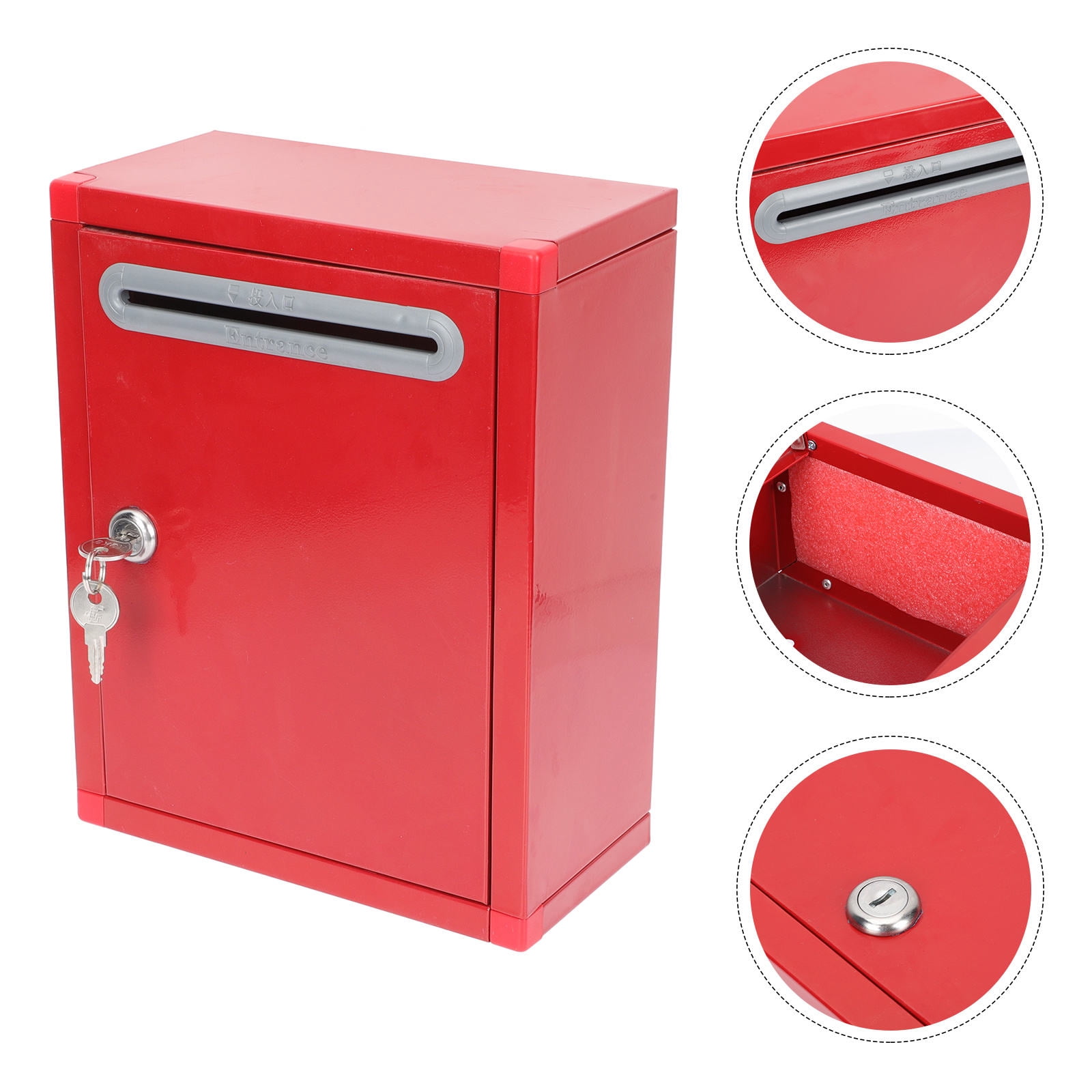 HEMOTON Wedding Post Boxes outside Waterproof Large Capacity Donation ...