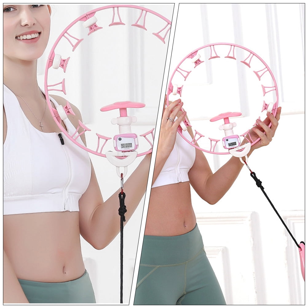 HEMOTON Weighted Hoop Adjustable Hula Gravity Ball Fitness - Walmart.com