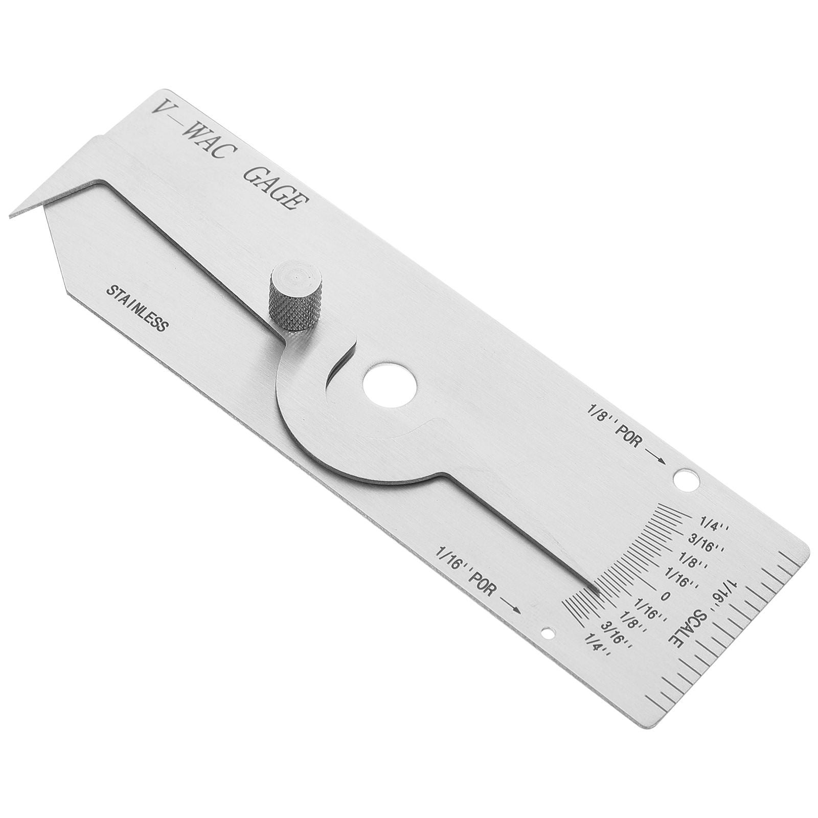 HEMOTON Weld Gauge Measure Tools Welding Inspection Ruler Tool 10.1X3 ...
