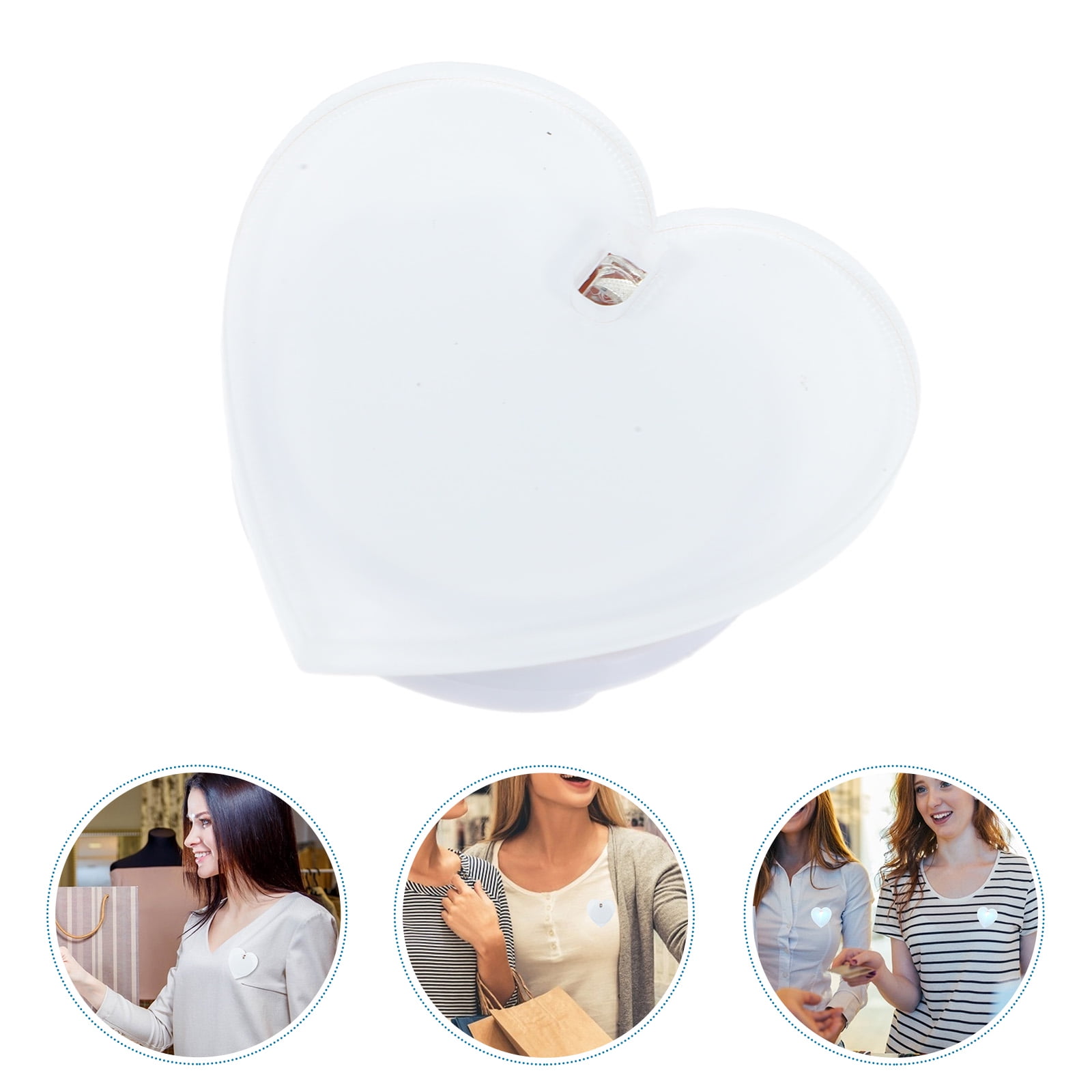 HEMOTON White Acrylic DIY Sublimation Blank Pin for Heat Transfer ...