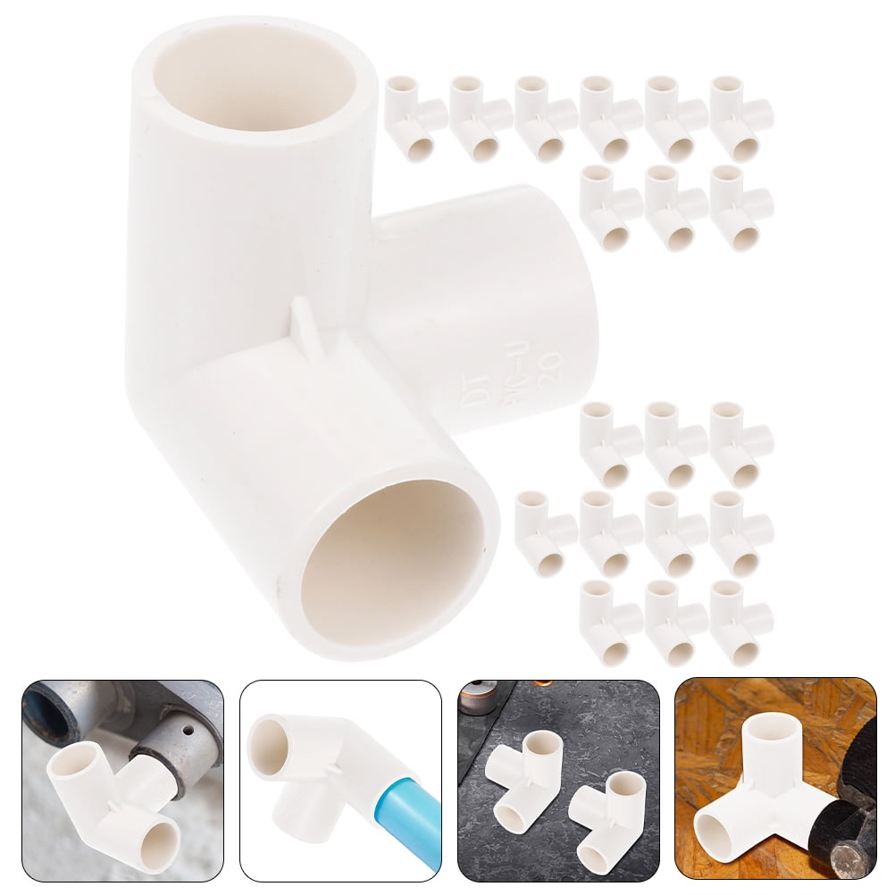 Hytrove Pvc Pipe Fitting 90 Degree Elbow For Shelves Building Projects ...