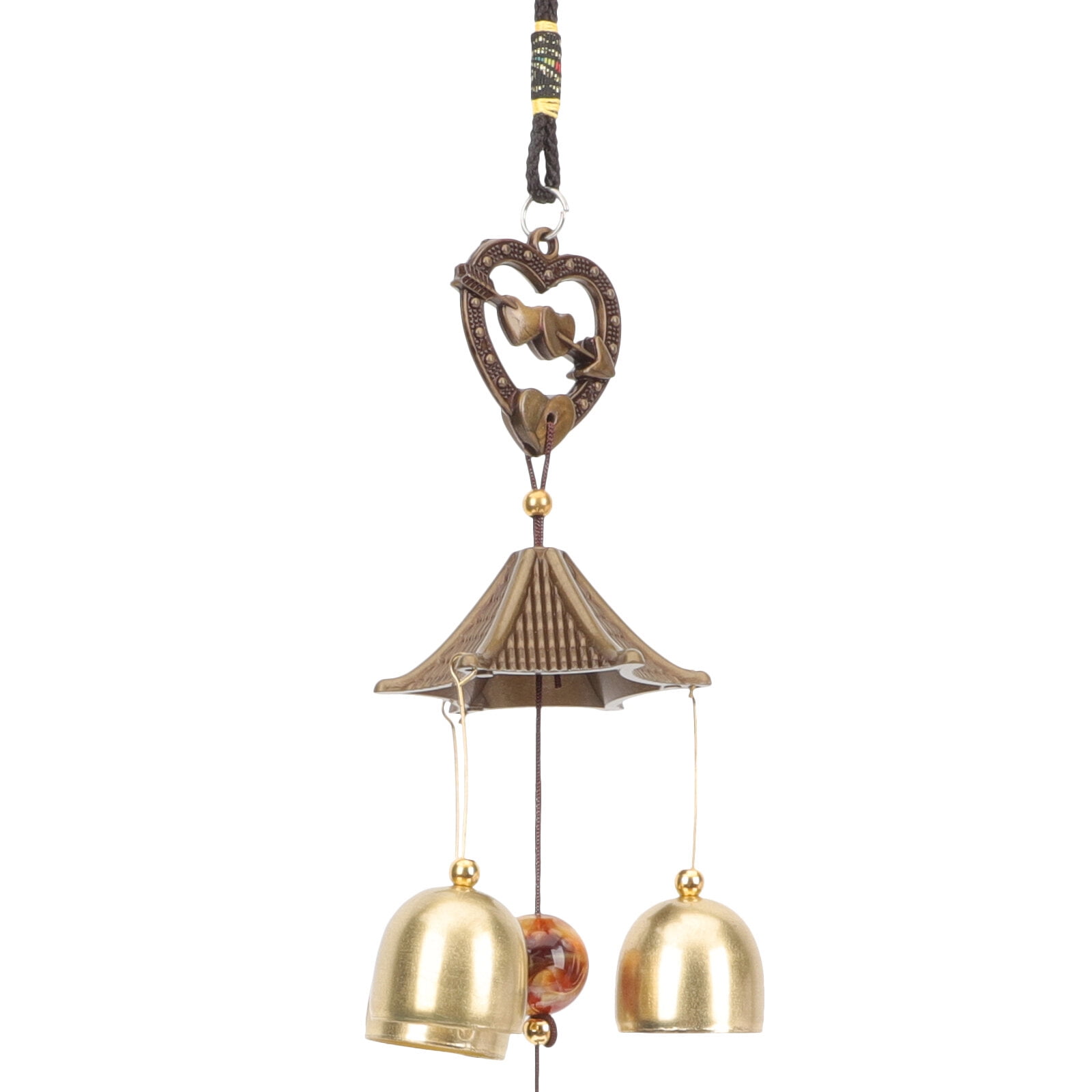 HEMOTON Chime Bell for Door, Hanging Antique Style Christmas Decor and ...