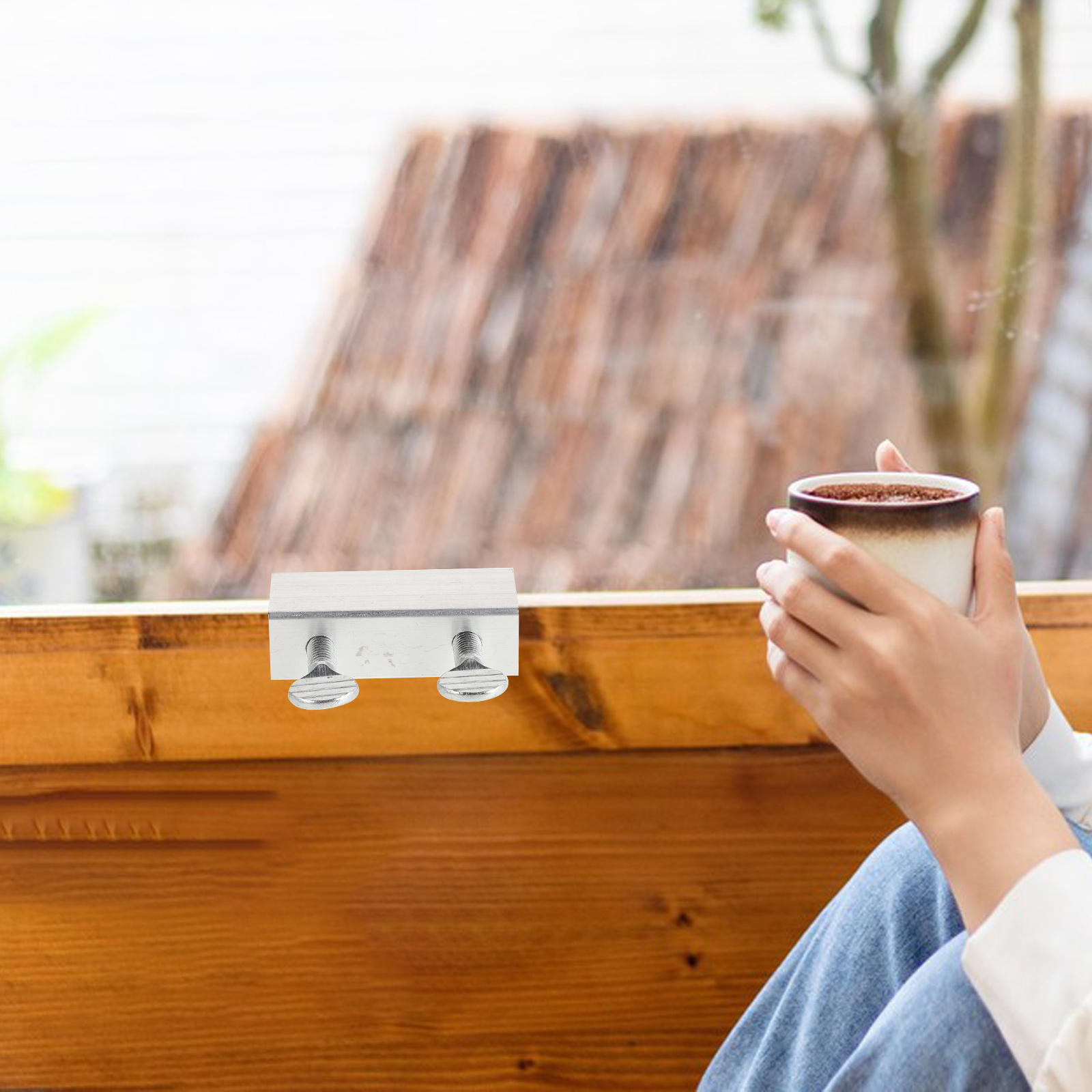 HEMOTON Window Lock Adjustable Sliding Window Door Safety Lock Window ...