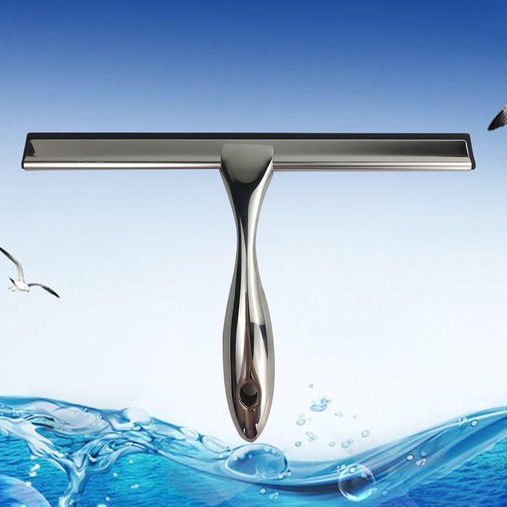 HEMOTON Window Squeegee Stainless Steel Shower Squeegees Washing ...