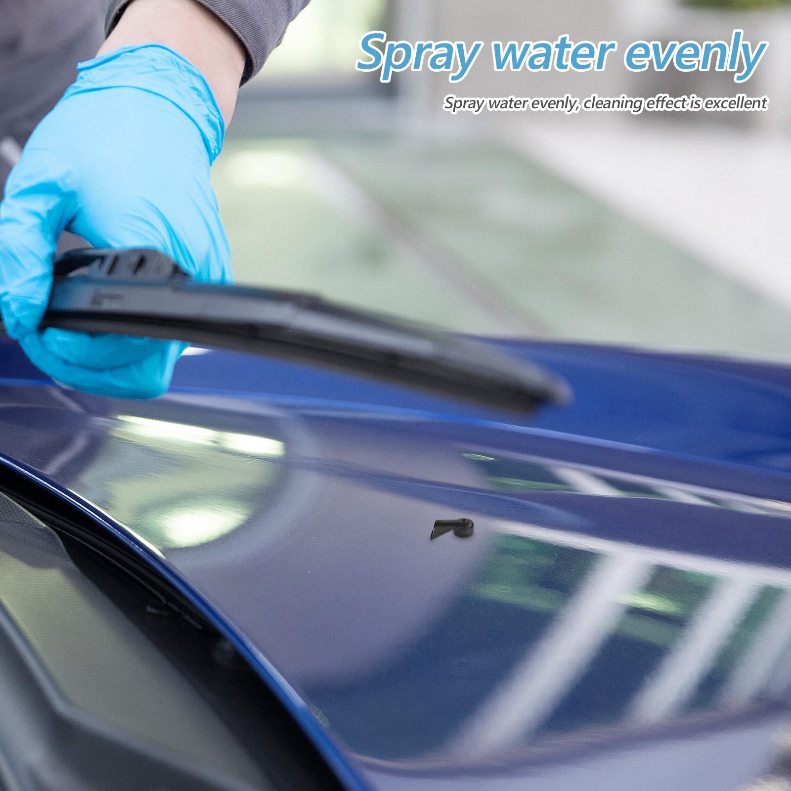 HEMOTON Windshield Washer Nozzle Windshield Washer Fluid Nozzle ...