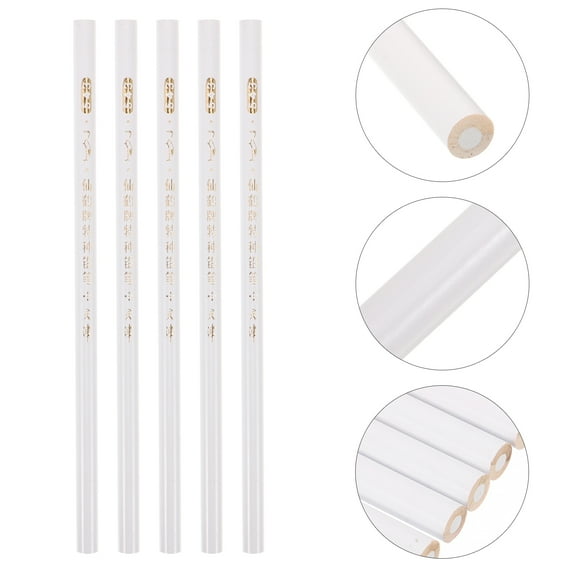 HEMOTON Set of 10 White Wood and Wax Sewing Marking Pencils for ...